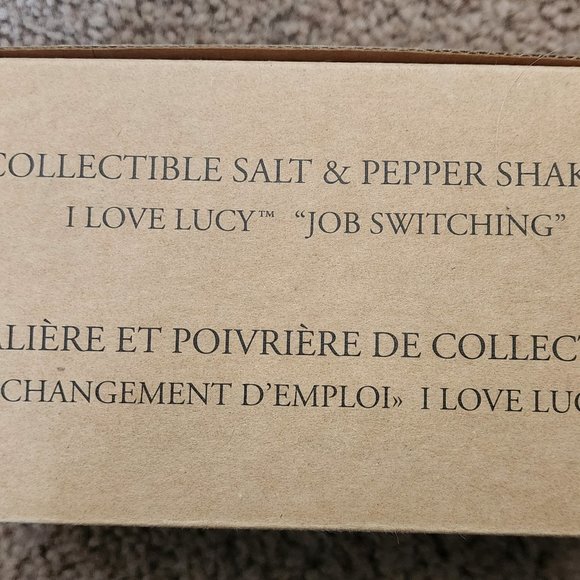 Other | I Love Lucy Salt And Pepper | Poshmark